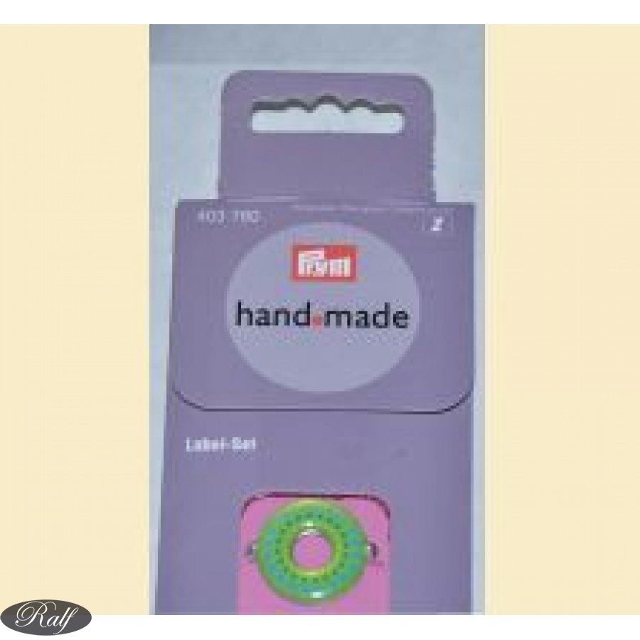Set etichete 'Handmade' - Prym 403780